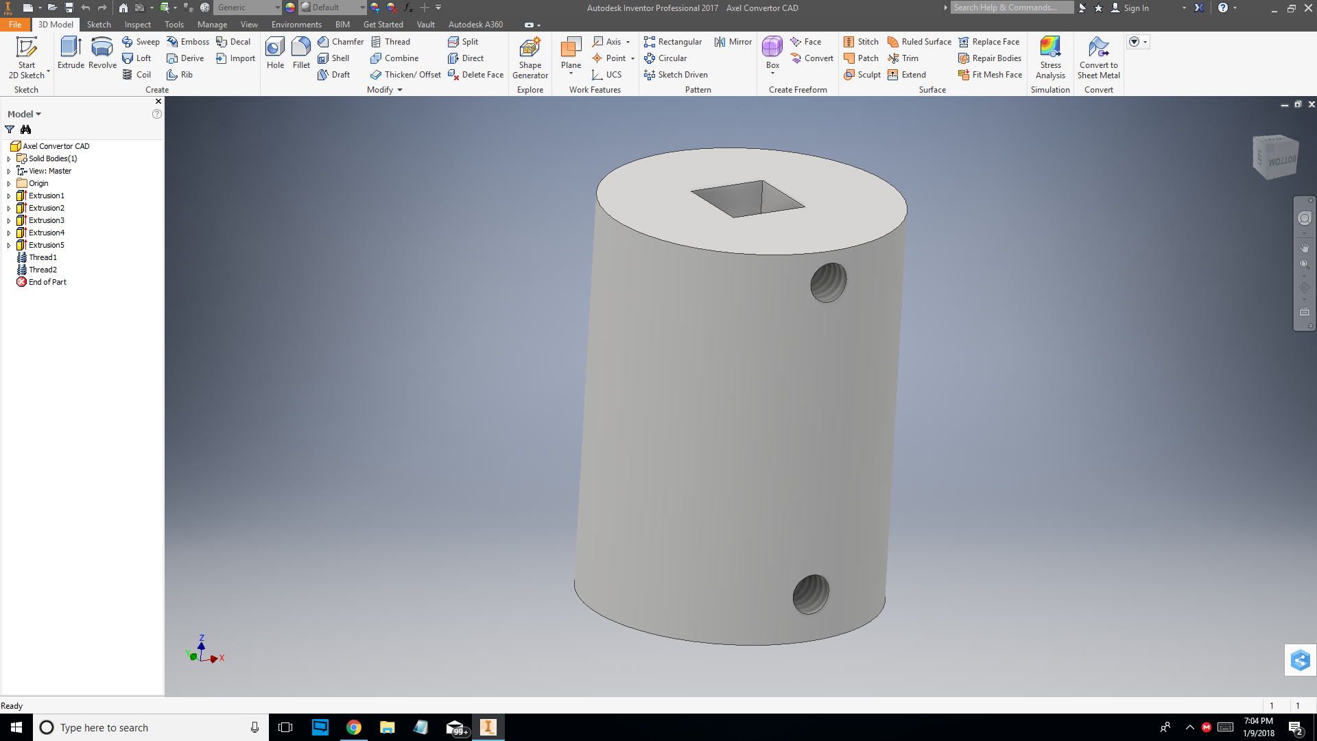 Axle Coupler | Online Challenges